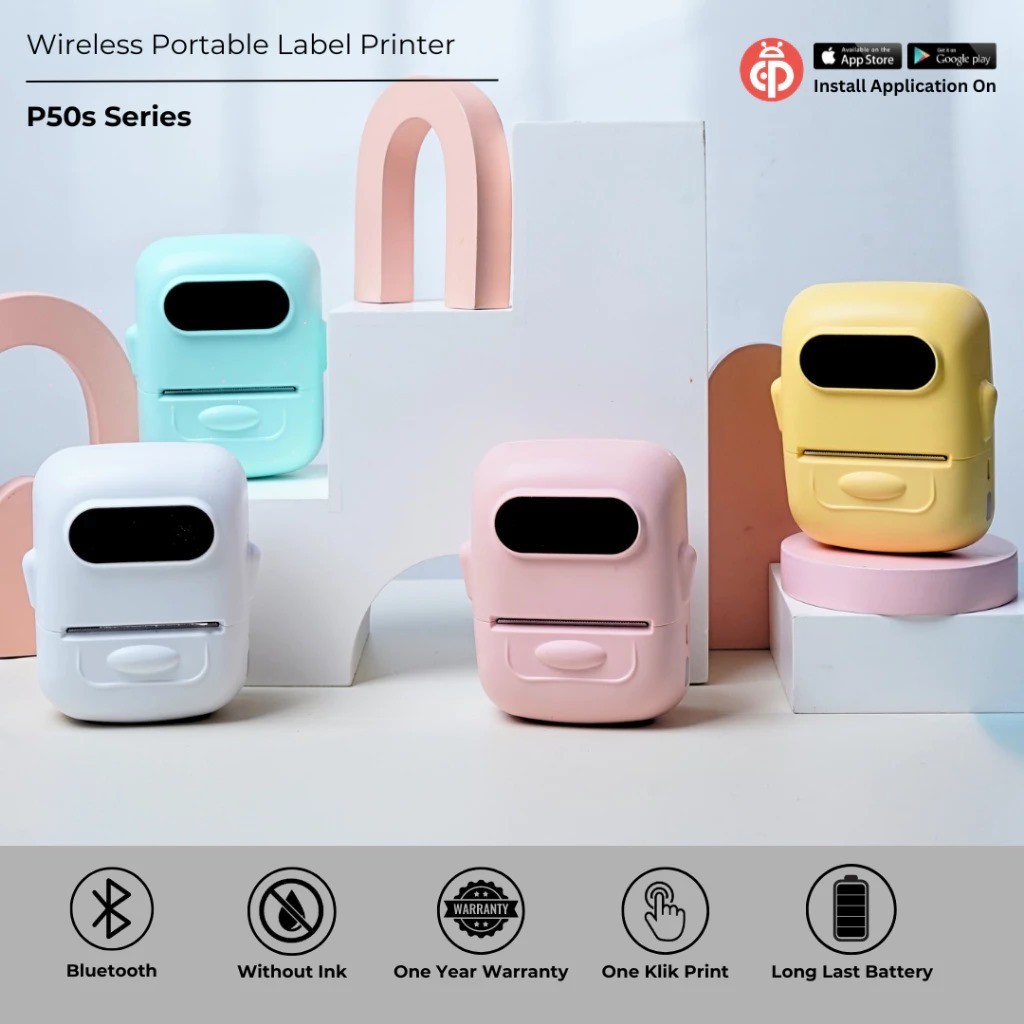 Jual Marklife P50S Printer Label Thermal Bluetooth | Shopee Indonesia