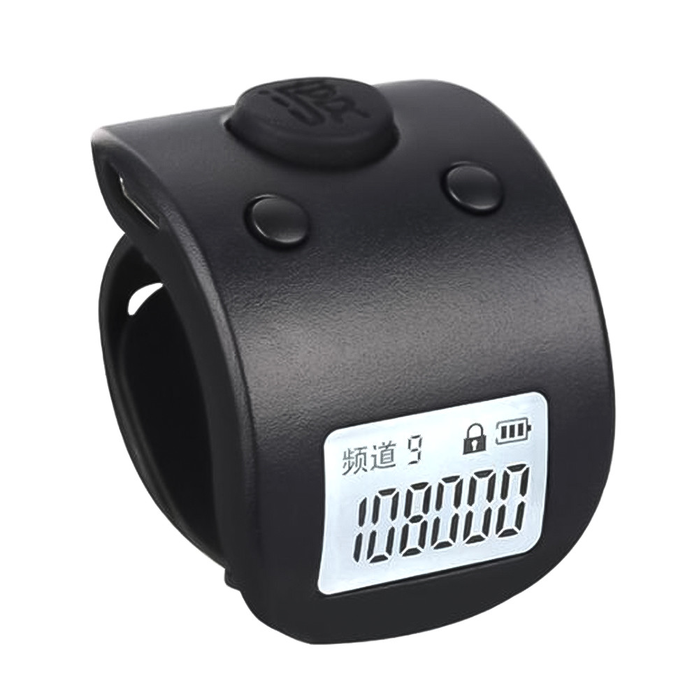 Jual Mini Digital LCD Electronic Finger Counter Ring Hand Tally Counter ...