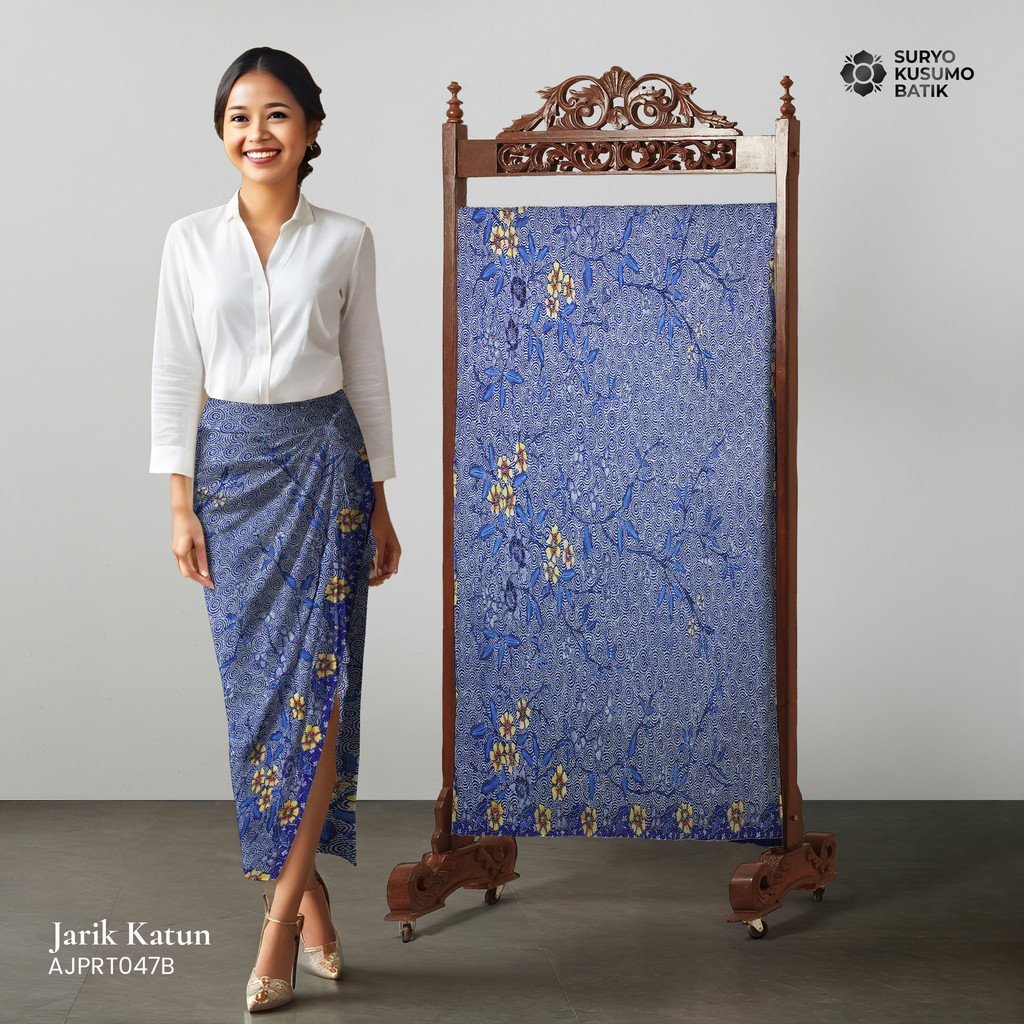 Jual Suryo Kusumo Batik - Kain Jarik Batik Tulis Katun - Bunga Kecil ...