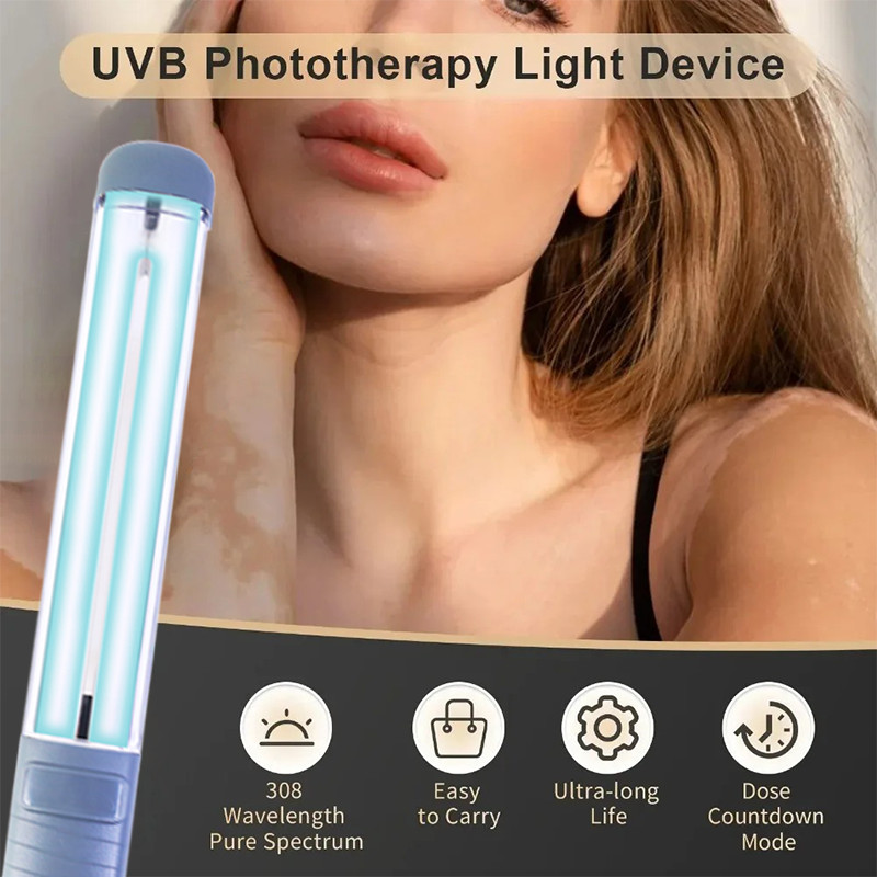 Jual 308NM Ultraviolet therapy lamp UVB Phototherapy Lamp Device for ...