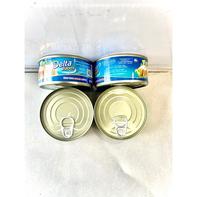 Jual Delta Foods Ikan Tuna Dalam Minyak 165g | Shopee Indonesia