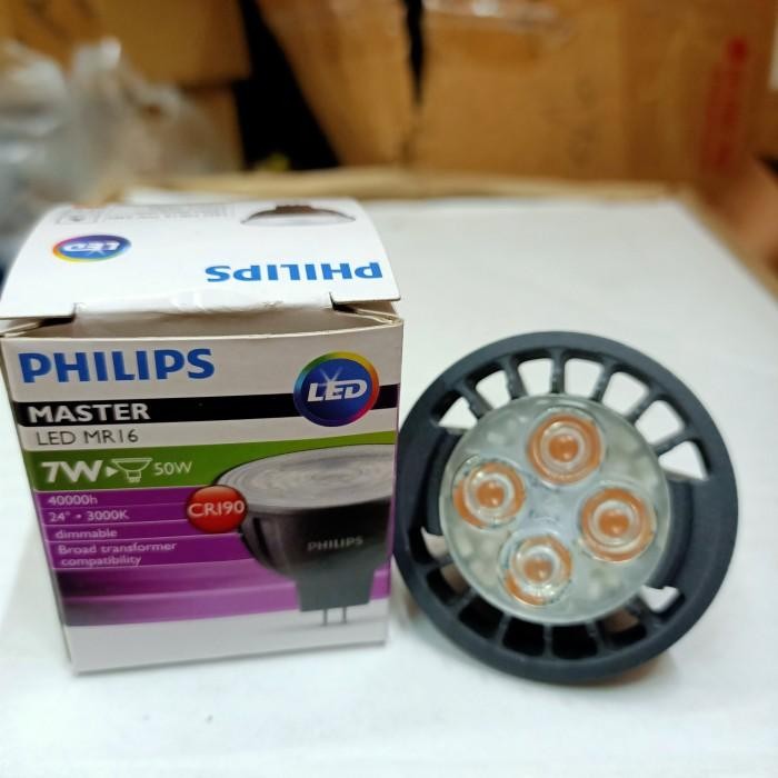 Jual Lampu Halogen Master Led MR16 7 Watt/3000K Philips | Shopee Indonesia