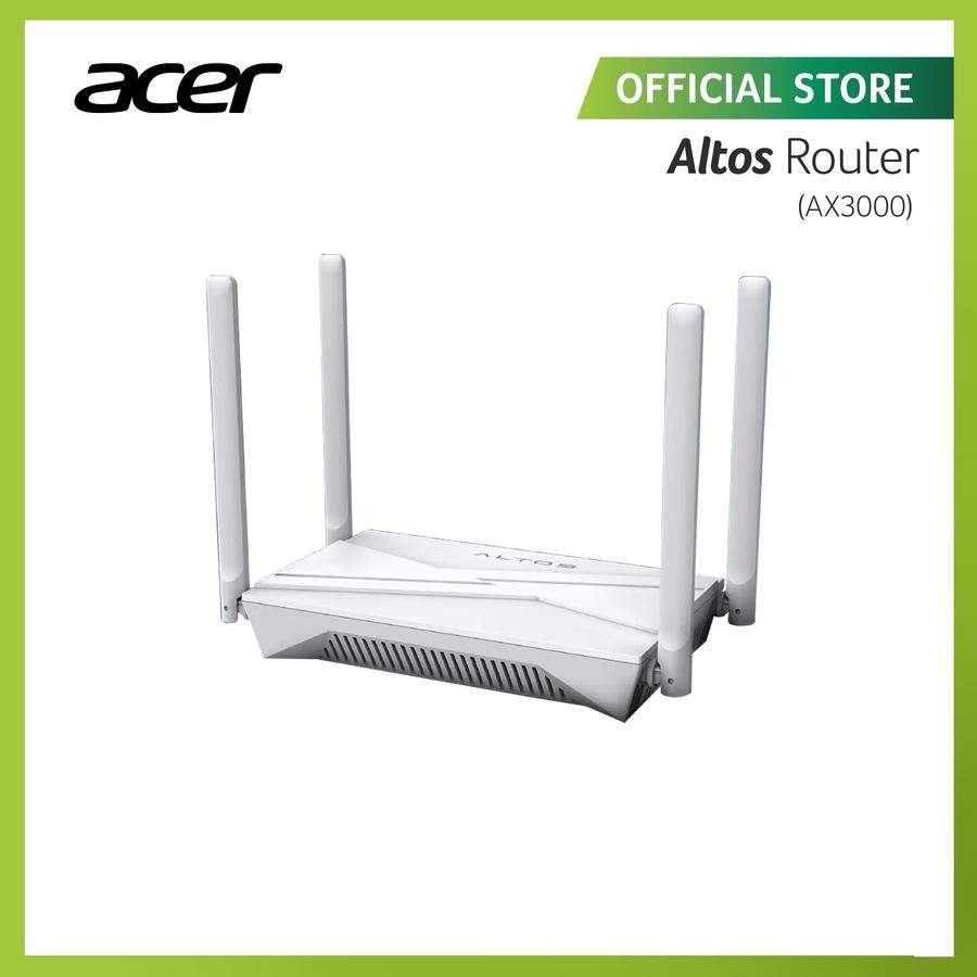 Jual ACER ALTOS Router AX3000 Dual Band Wifi Router | Shopee Indonesia