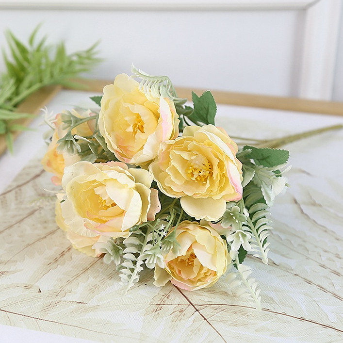 Jual Bunga Peony Bohong 6 Kuntum | Hiasan Pernikahan Rumah & Acara ...
