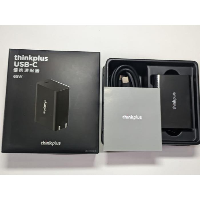 Jual Mini Portable Adaptor Charger Lenovo Thinkpad Type C 65Watt Original - Model Thinkplus ...