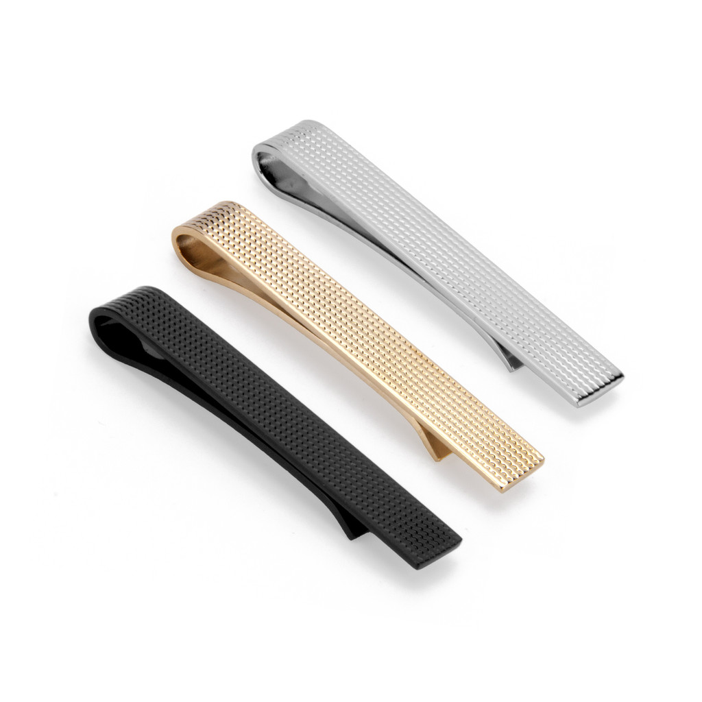 Jual Simple Tie Clip Set Pin 5.5cm Wed Men's Tie Clip Minimalist Tie ...