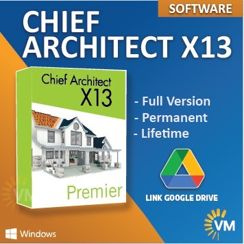 Jual CHIEF ARCHITECT PREMIER X13 2021 FULL VERSION TERBARU PERMANENT ...