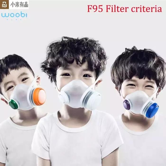 Jual XIAOMI Youpin woobi play F95 Profesional Kids Face Mask | Shopee ...