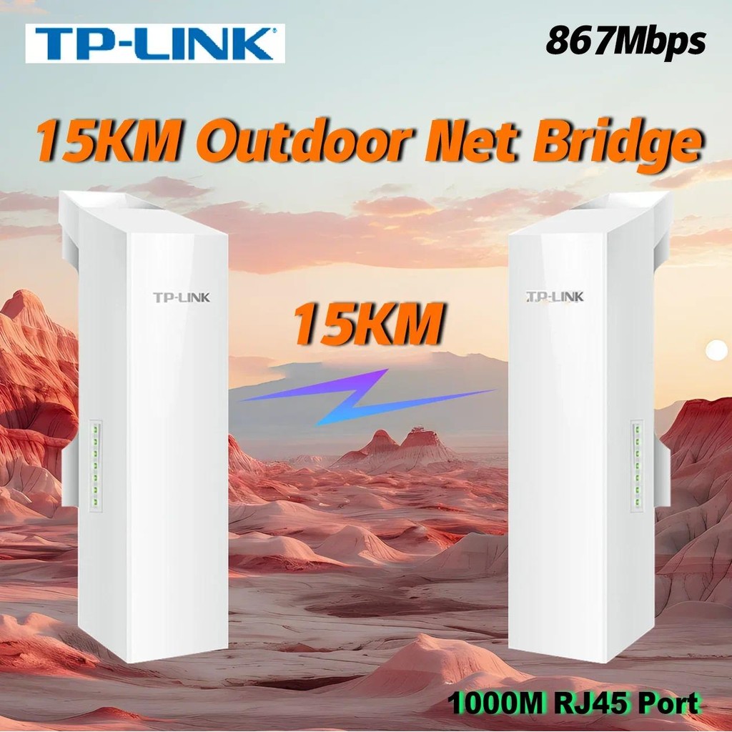 Jual TP-LINK Gigabit Wireless Bridge 15KM 1pcs 11AC 867Mbps 5.8GHz ...