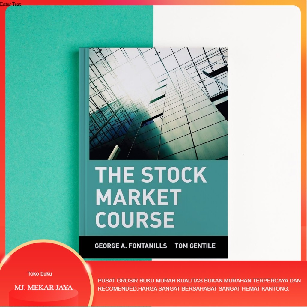 Jual Buku (Eng) The Stock Market Course by George A Fontanills & Tom ...