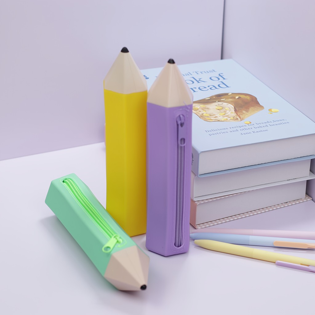 Jual [ COD ] Kotak Pensil Silikon - Desain Ritsleting Pensil, Tas ...