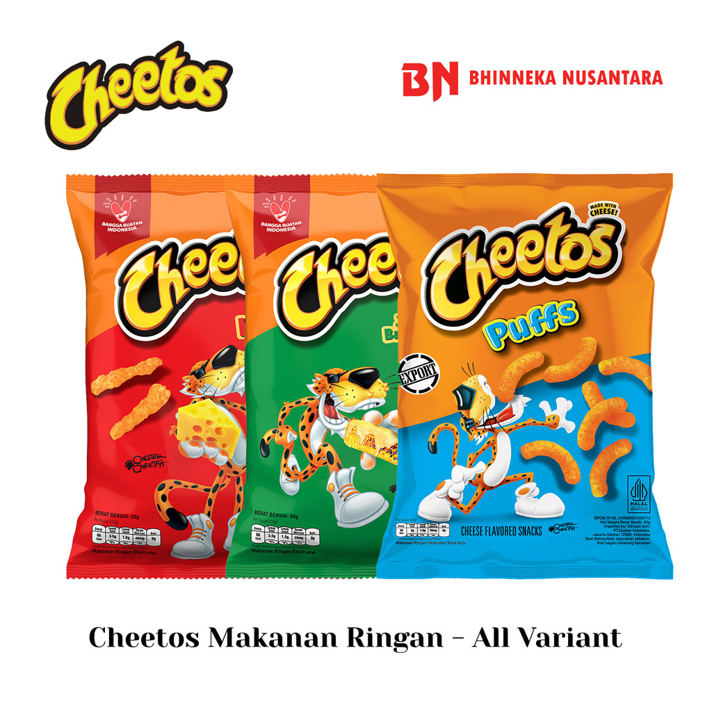 Jual Cheetos Makanan Ringan - Keju / Jagung Bakar Keju 50 Gram | Shopee ...