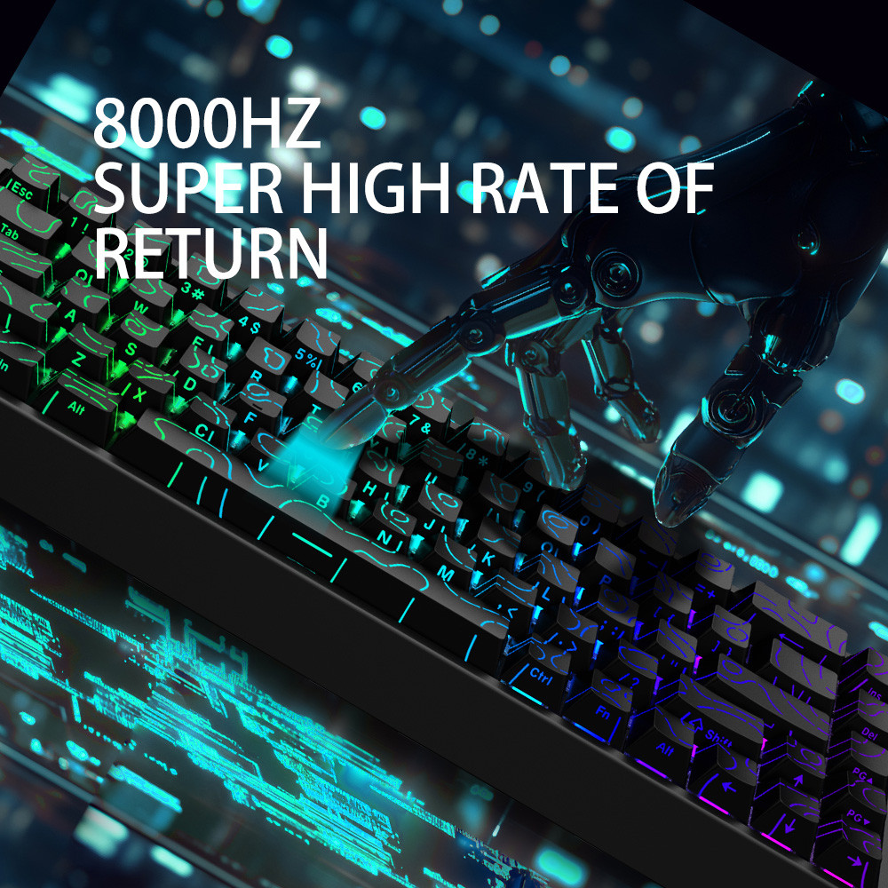 Jual IROK Mercury 68 PRO 8K Magnetic Switch Gaming Keyboard RT 0.004mm ...