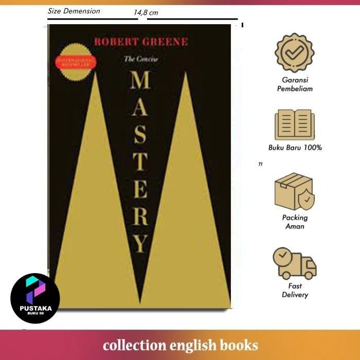 Jual (CONCISE) The Concise Mastery - Robert Greene (English) | Shopee ...