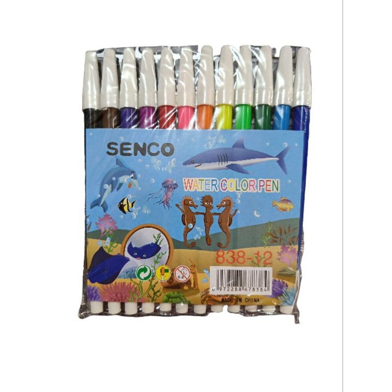 Jual (GAT) SPIDOL 12 WARNA COLOUR PEN premium / Spidol Warna Marker [12 ...