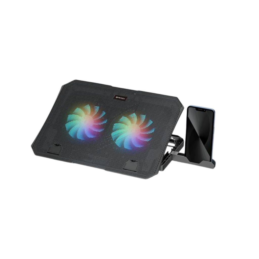 Jual Fantech NC14 Notebook Cooler Adjustable Height Laptop Cooling Pad ...