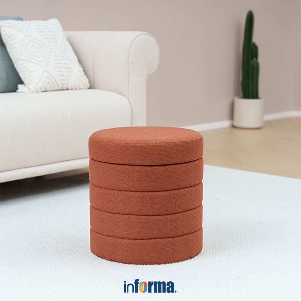 Jual Informa Felix Bangku Fabric Dengan Penyimpanan Tempat Duduk ...