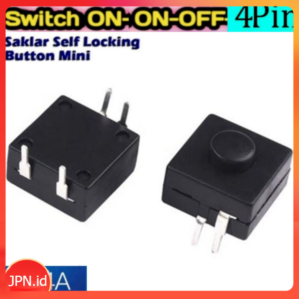 Jual Switch ON ON OFF 4 Pin Saklar Senter - JPN | Shopee Indonesia