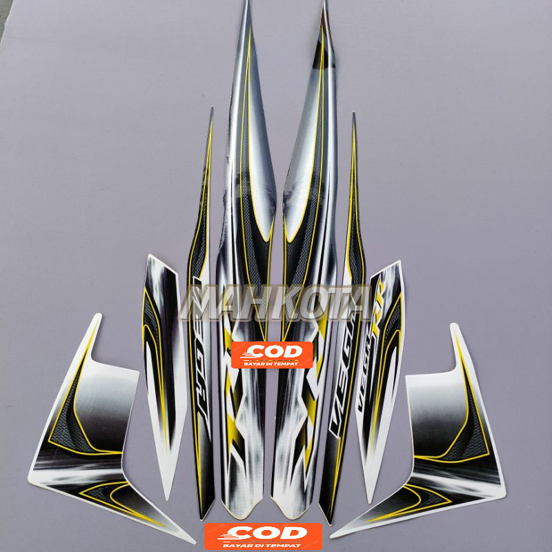 Jual Striping Stiker Polet Sepeda Motor List Yamaha Vega rr 2013 2014 ...