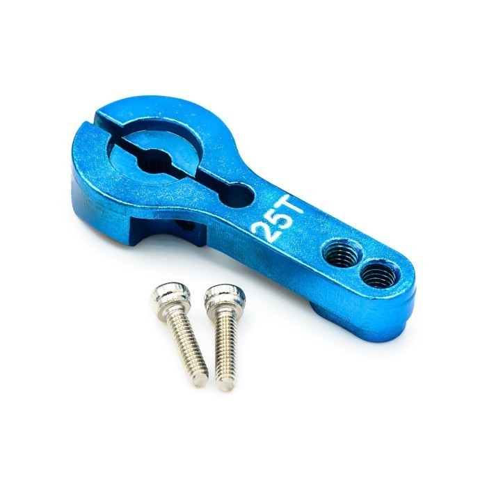 Jual RC Servo Arm Horn M3 Metal 25T Rocker MG995 MG996 Steering Gear ...