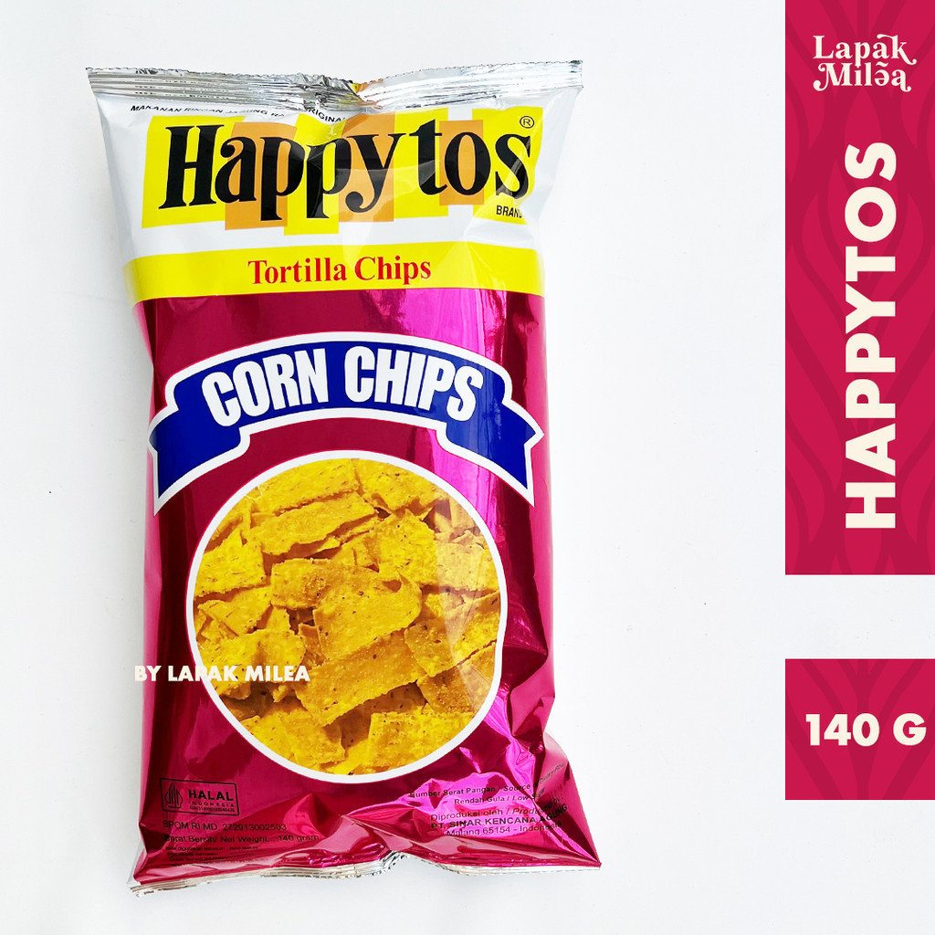 Jual HAPPY TOS - Happytos Snack Keripik Jagung Merah Hijau Biru Spicy ...