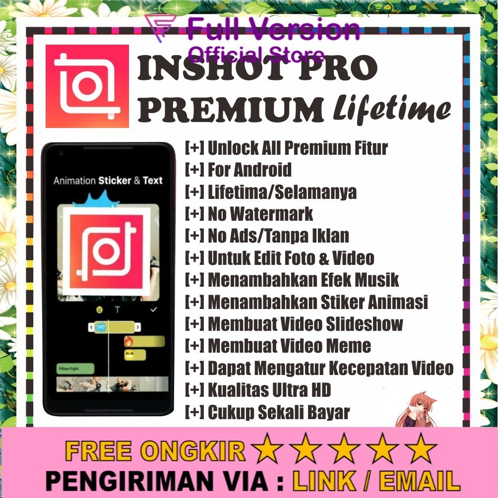 Jual InShot Pro Premium Lifetime Seumur Hidup | Bergaransi Bergaransi ...