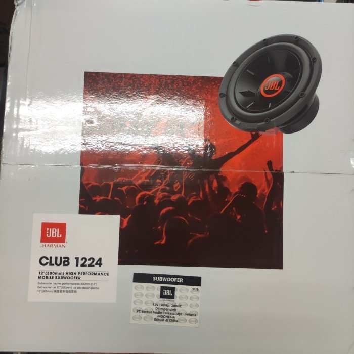 Jual Subwoofer JBL CLUB 1224 Subwoofer JBL 12 Inch | Shopee Indonesia