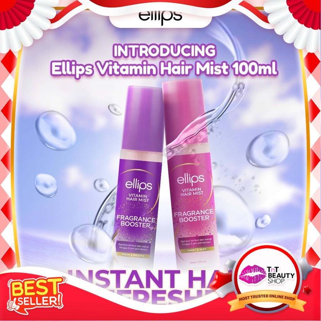 Jual Ellips Vitamin Hair Mist Fragrance Booster 100ml - TnT Beauty Shop ...