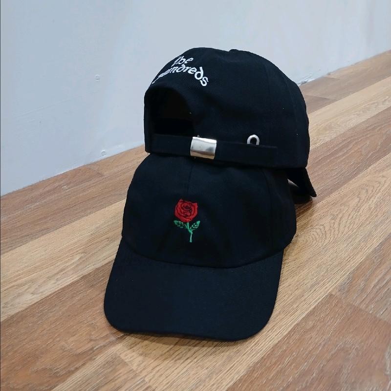 Jual Topi Bisbol Motif Bunga Mawar Topi Basebaal Bordir Bunga Mawar ...