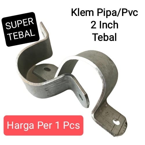 Jual Klem Pipa Besi 2” inch Sanshan Tebal/Klem Pipa Tebal/Klem pipa ...