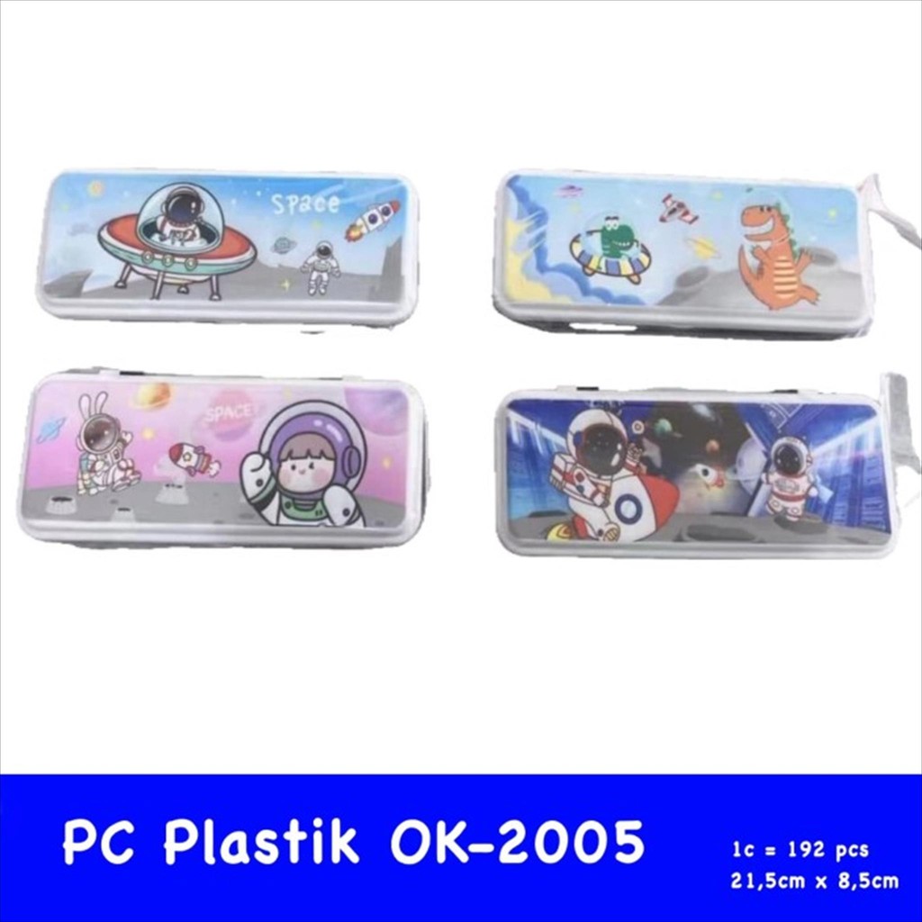 Jual OK-2005 Pensil Case/Tempat Pensil Plastik (PCS) | Shopee Indonesia