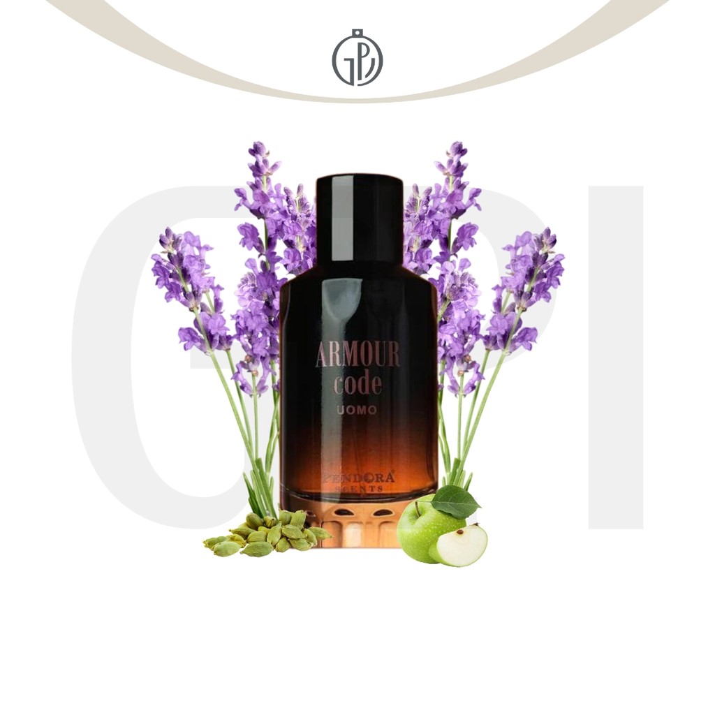 Jual Parfum Pendora Armour Code Uomo For Men EDP 100 ml | Shopee Indonesia
