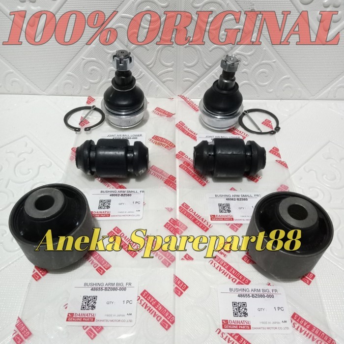 Jual bushing arm besar + kecil + ball joint granmax grandmax luxio ...