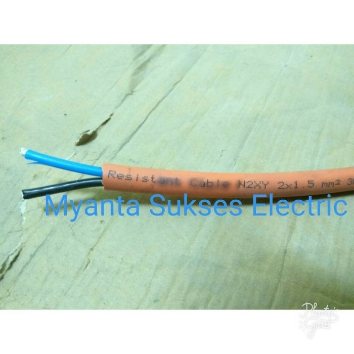 Jual Kabel FRC 2x1,5mm (Fire Resistance Cable/Kabel Tahan Panas) Per ...