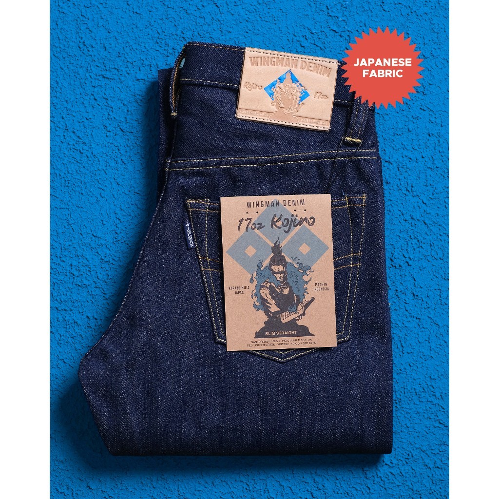 Jual WINGMAN DENIM - KOJIRO 17oz | Shopee Indonesia