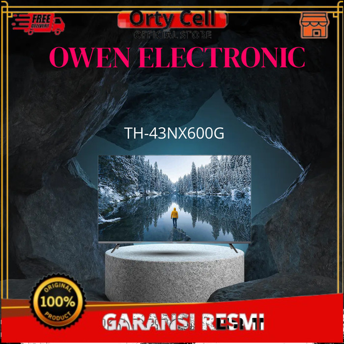 Jual TV Panasonic UHD 4K TH-43NX600G 43inch Google TV TH43NX600G ...