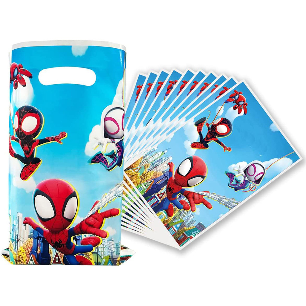 Jual Spidey And His Amazing Friends Party Favor Gift Bags Spiderman ...
