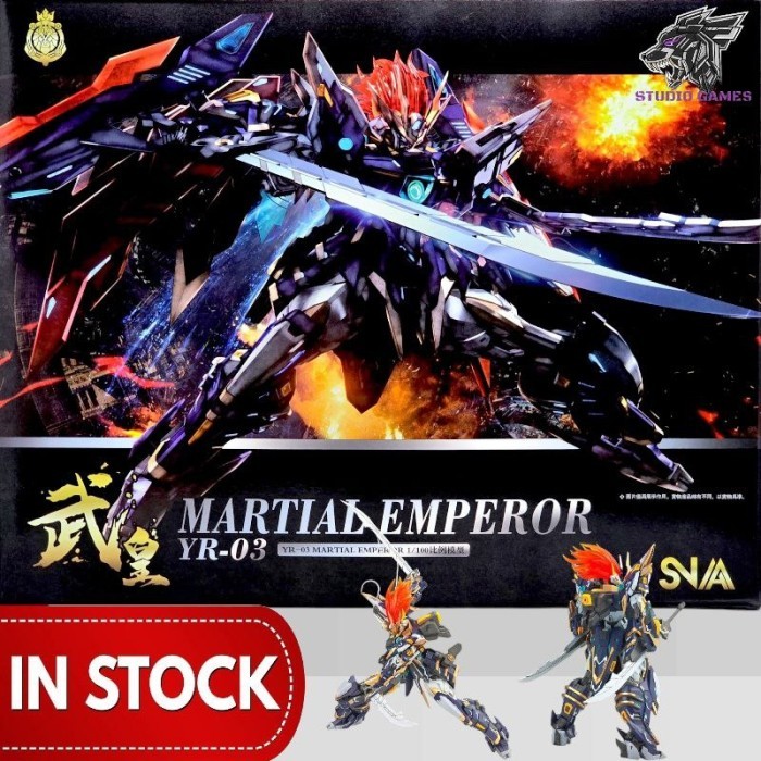 Jual SNAA Model Plamo MG 1/100 YR-03 Emperor Series - Martial Emperor ...