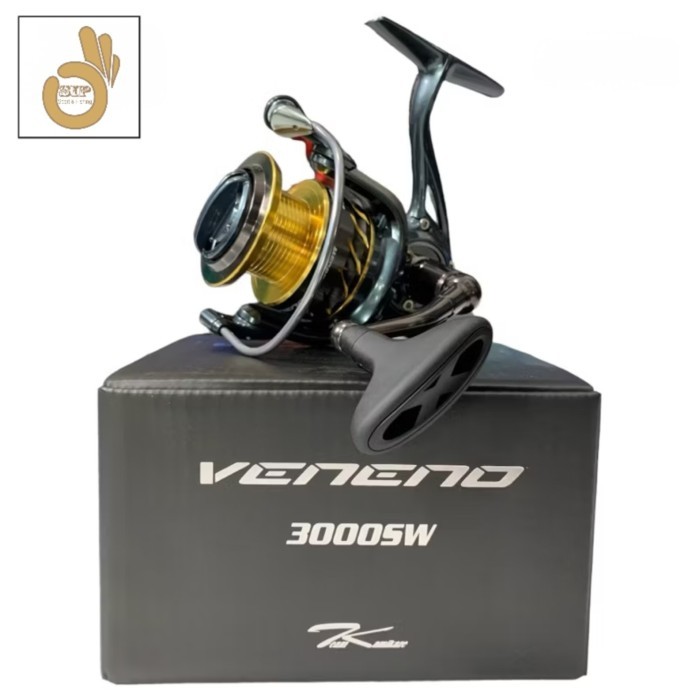 Jual Reel Kamikaze New Veneno 2024 Size 3000/4000 SW 11+1 BB Full Metal ...