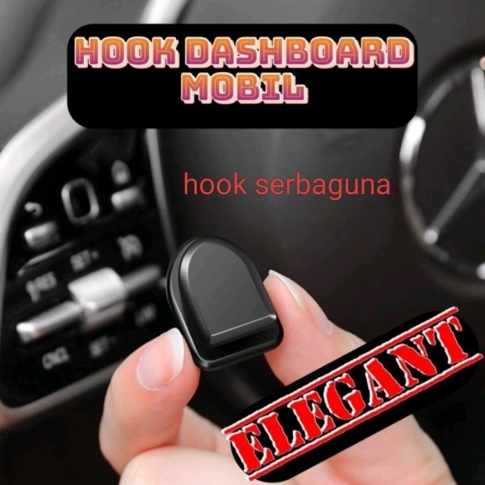 Jual Gantungan Hook Tempel Dasboard Mobil Tempel Serbaguna | Shopee ...