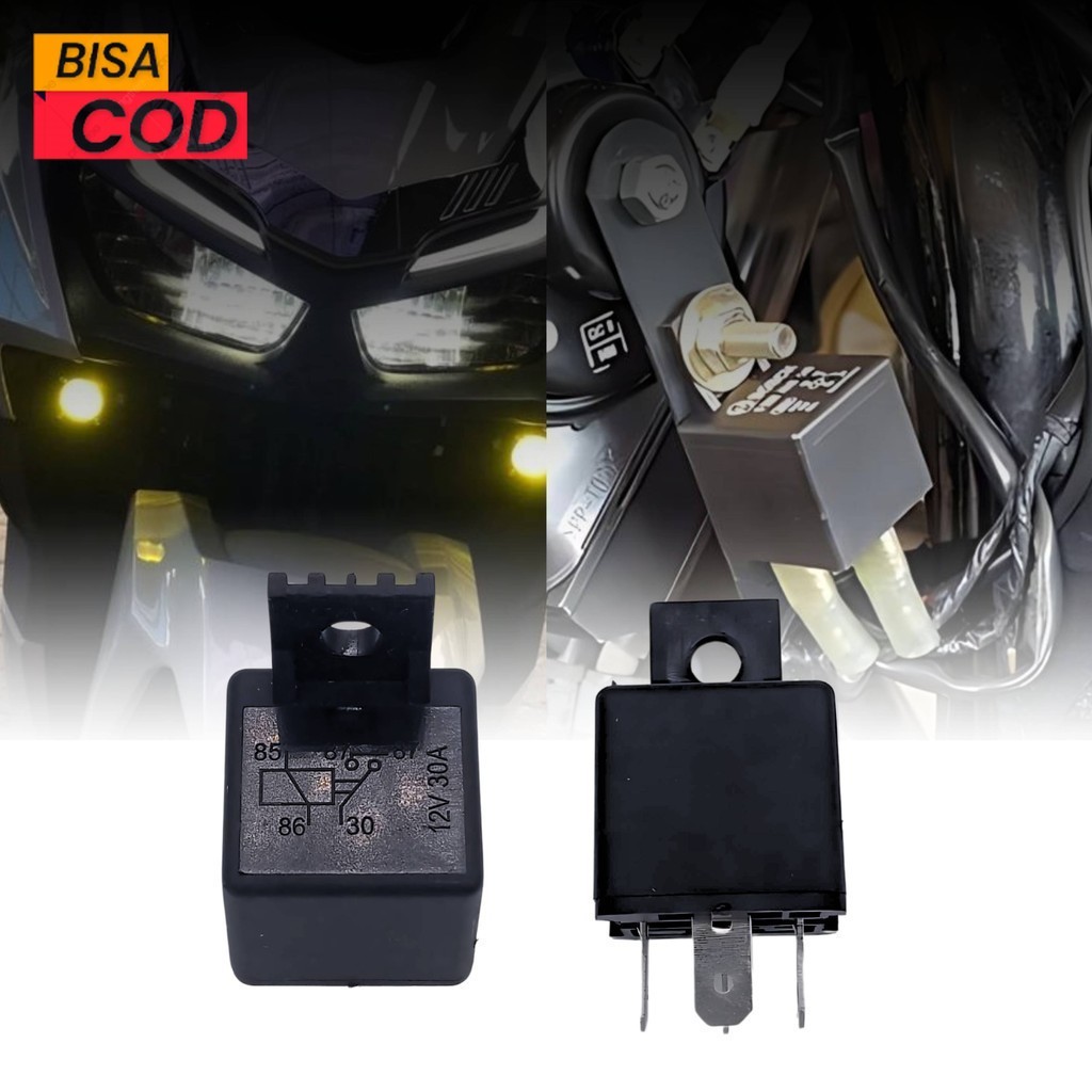Jual Relay Klakson Keong Universal Motor Mobil 12v High Quality H-2-2 ...