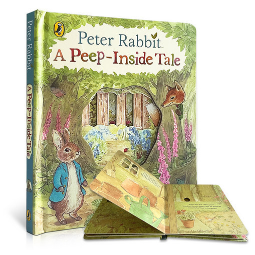 Jual Peter Rabbit a Peep Inside Tale - 3D Flap English Board Book For ...