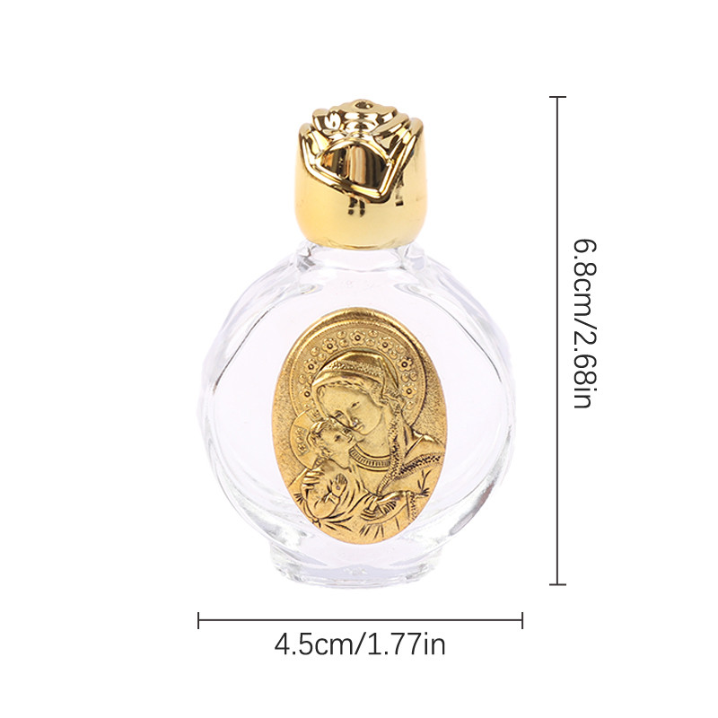Jual 22 Types Of High Quality Holy Water Jesus Bottle Religious Cross ...
