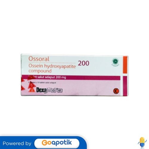 Jual Ossoral 200 Mg Box 50 Tablet | Shopee Indonesia
