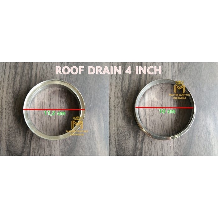 Jual Roof Drain / Saringan DAK / KUNINGAN - 2inch | Shopee Indonesia