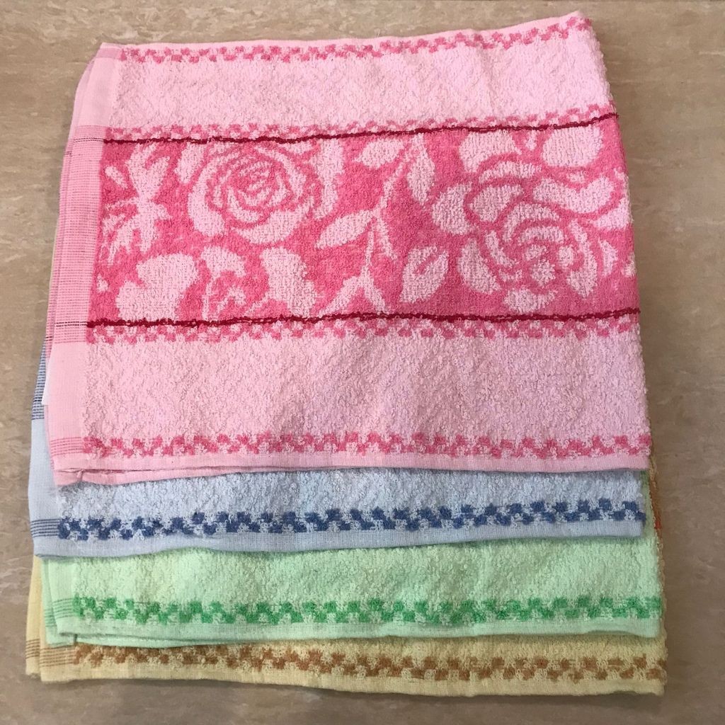 Jual HDC18 Handuk Mandi Handuk Wajah Leher Muka Tebal Lembut Motif ...