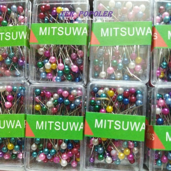 Jual Push Pin / Jarum Tekan / Paku Pin Mitsuwa Pins 100 pcs | Shopee ...