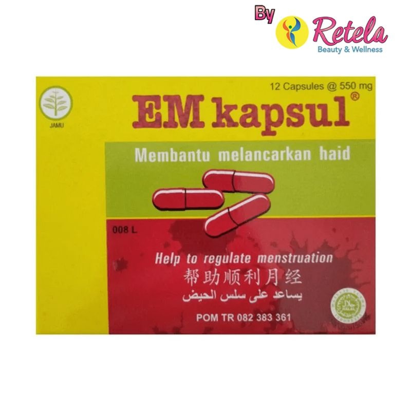 Jual EM CAPSUL 1 STRIP 12`S (N) | Shopee Indonesia