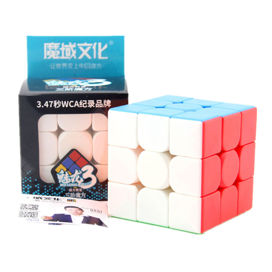 Jual [ECube] Moyu Cubing Classroom Meilong 3/3C 3x3 Magic Stickerless 3 ...
