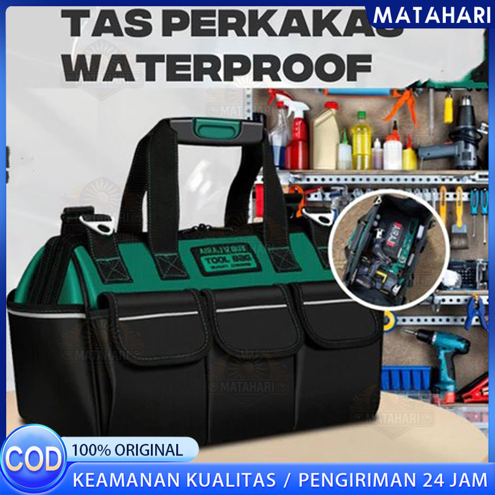 Jual Tool Bag 13 - 20 Inch Kain Oxford Tebal Tas Alat Perkakas Kuat Tas ...